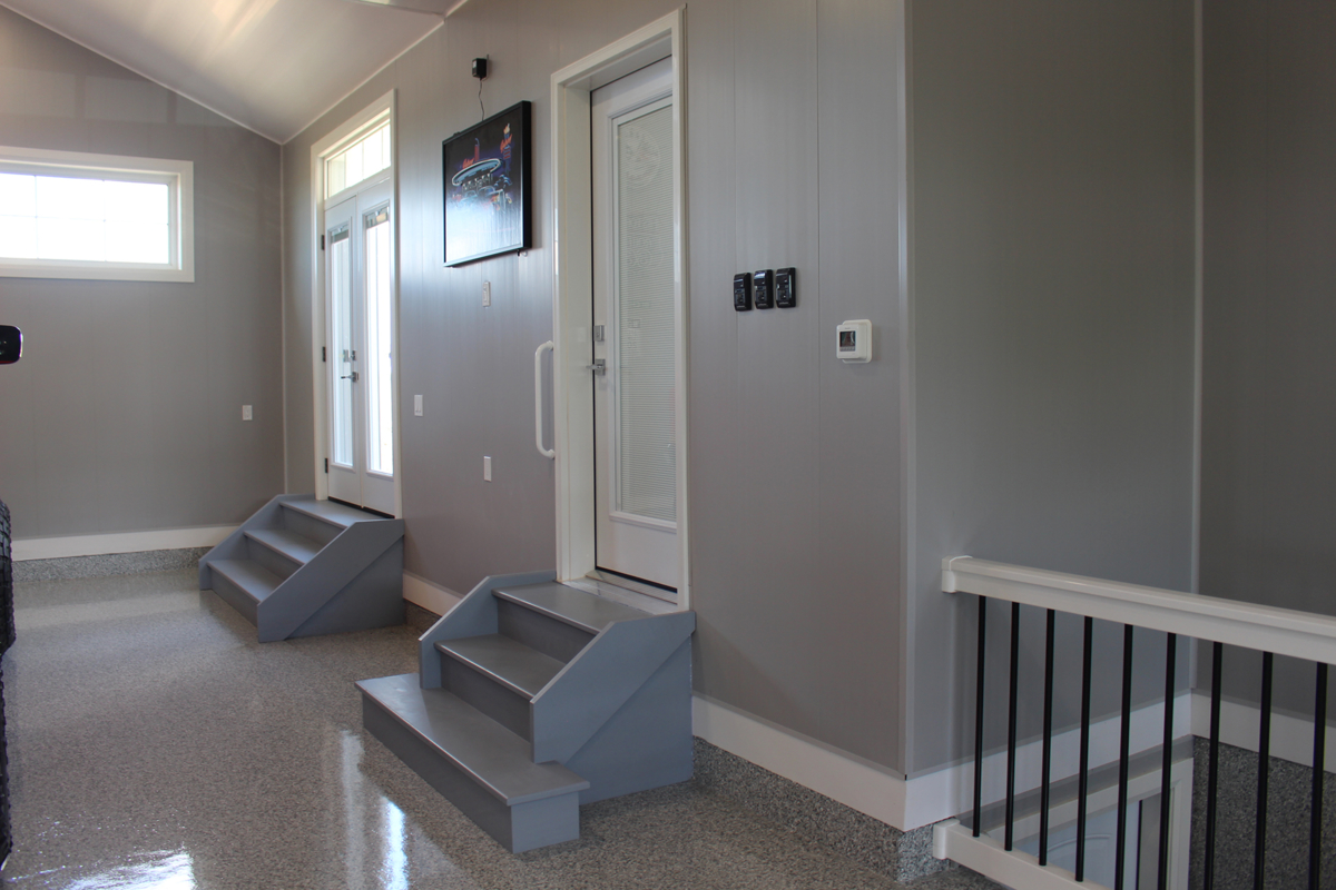Waterproof PVC Garage Wall & Ceiling Panels - Trusscore