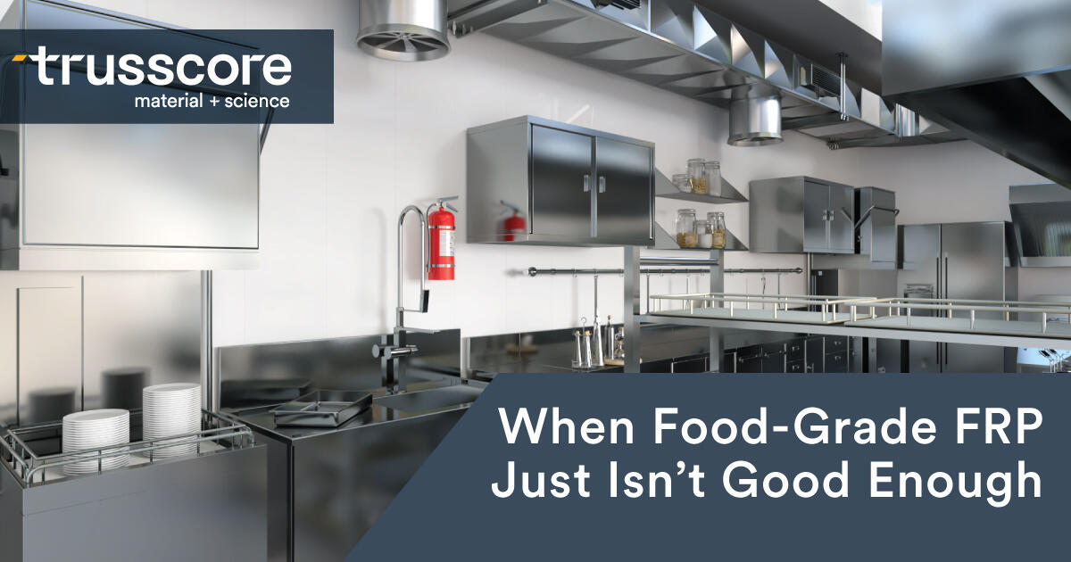 Why PVC Panelling Is an Improved Food Grade FRP Solution - Trusscore