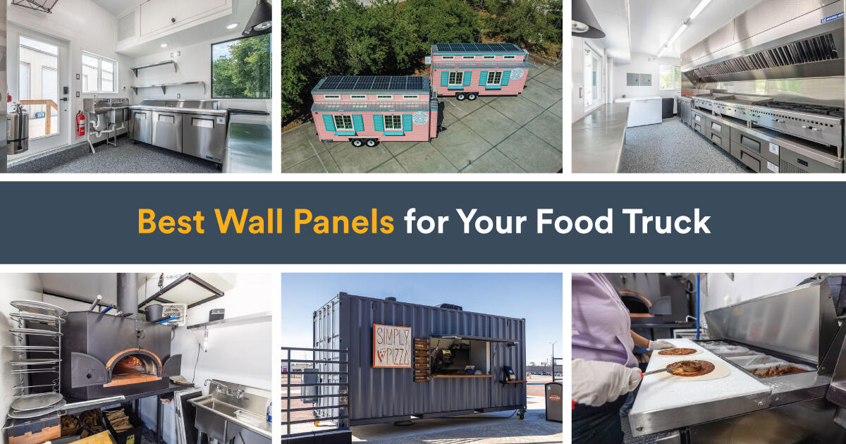 Best Wall Panels for Your Food Truck - Trusscore