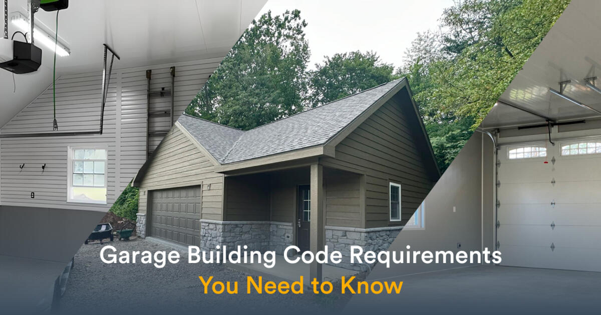 Garage Building Code Requirements You Need to Know - Trusscore