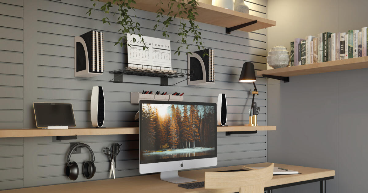 10 Home Office Organization & Storage Ideas - Trusscore