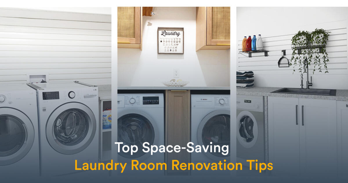 Top Space-Saving Laundry Room Renovation Tips - Trusscore