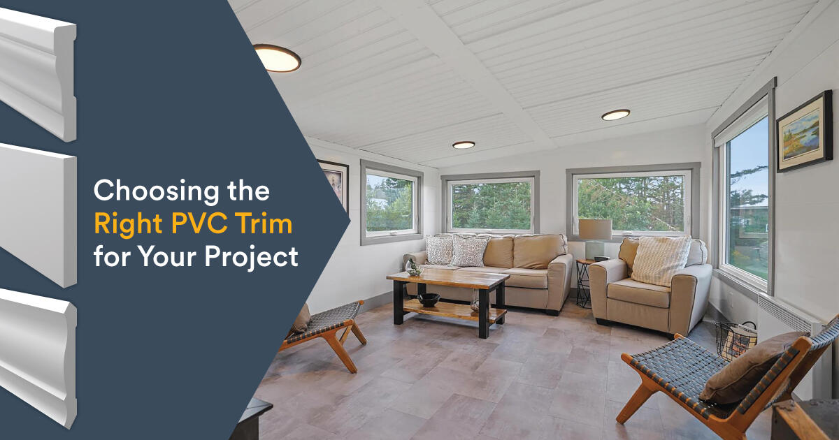PVC Trim Options for Trusscore Wall&CeilingBoard - Trusscore