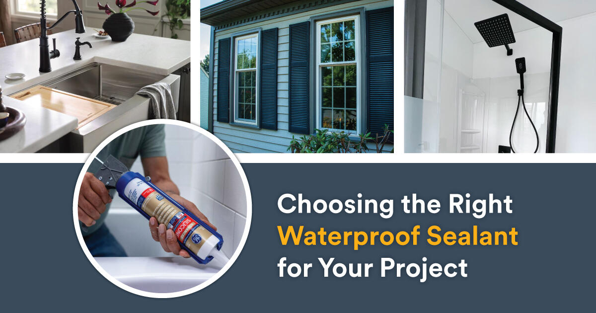 Choosing the Right Waterproof Sealant: Complete Guide for Every Project ...