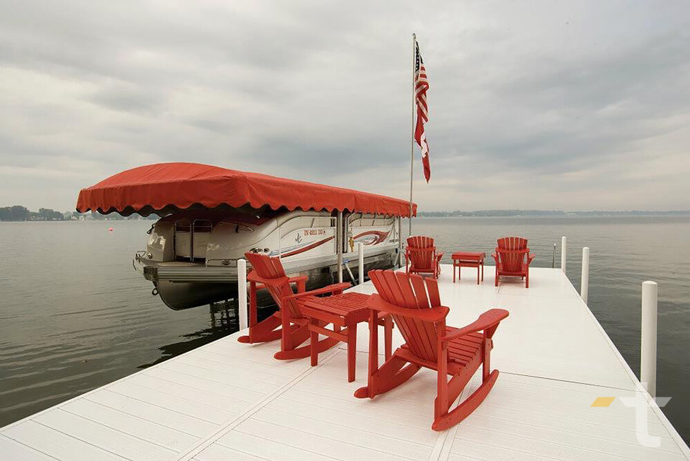 DockDeck Formerly Brock Dock - PVC Dock Decking - Trusscore