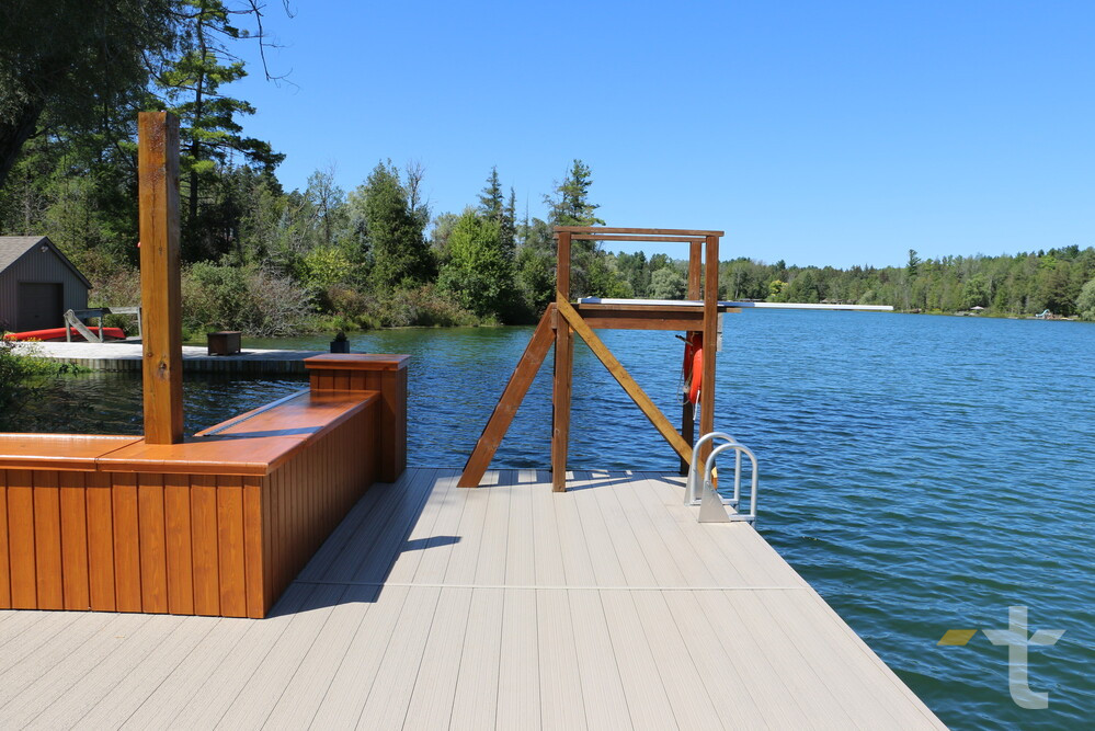 DockDeck Formerly Brock Dock - PVC Dock Decking - Trusscore