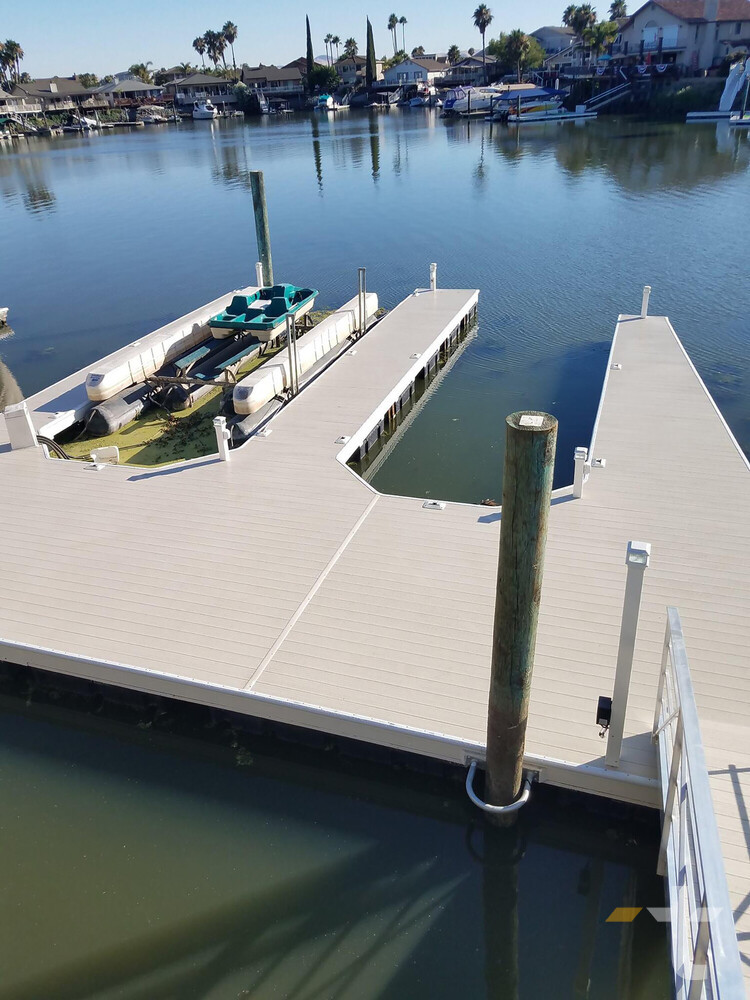 DockDeck Formerly Brock Dock - PVC Dock Decking - Trusscore