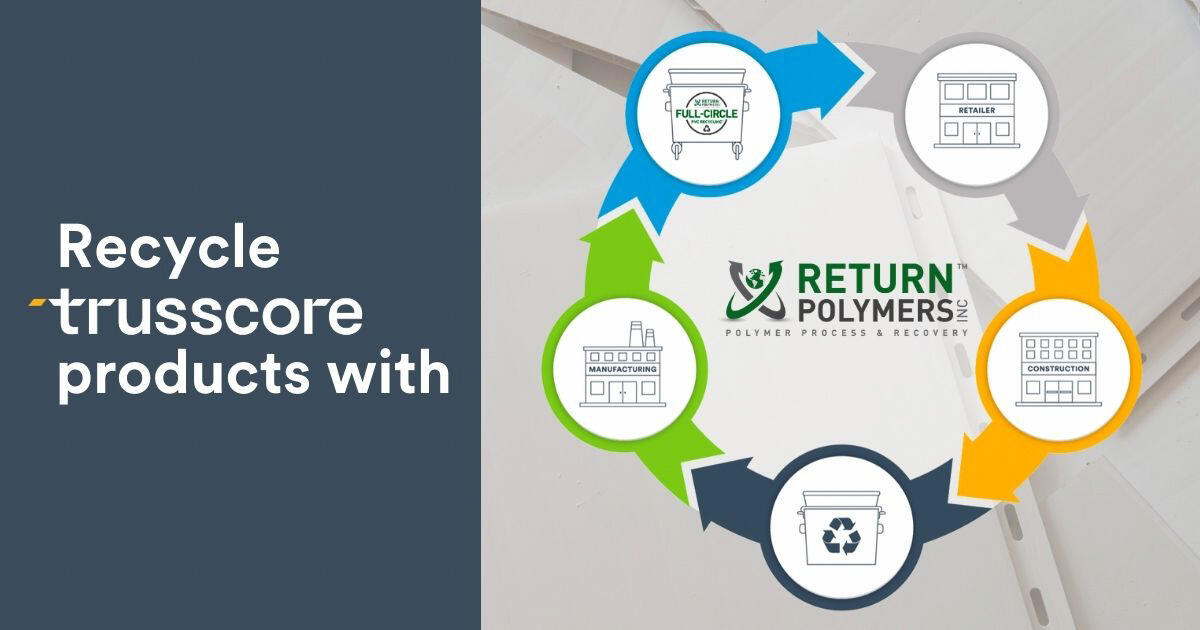 Trusscore Announces PVC Recycling Partnership with Return Polymers ...