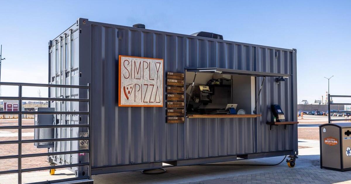 ROXBOX Simply Pizza Mobile Kitchen - Trusscore